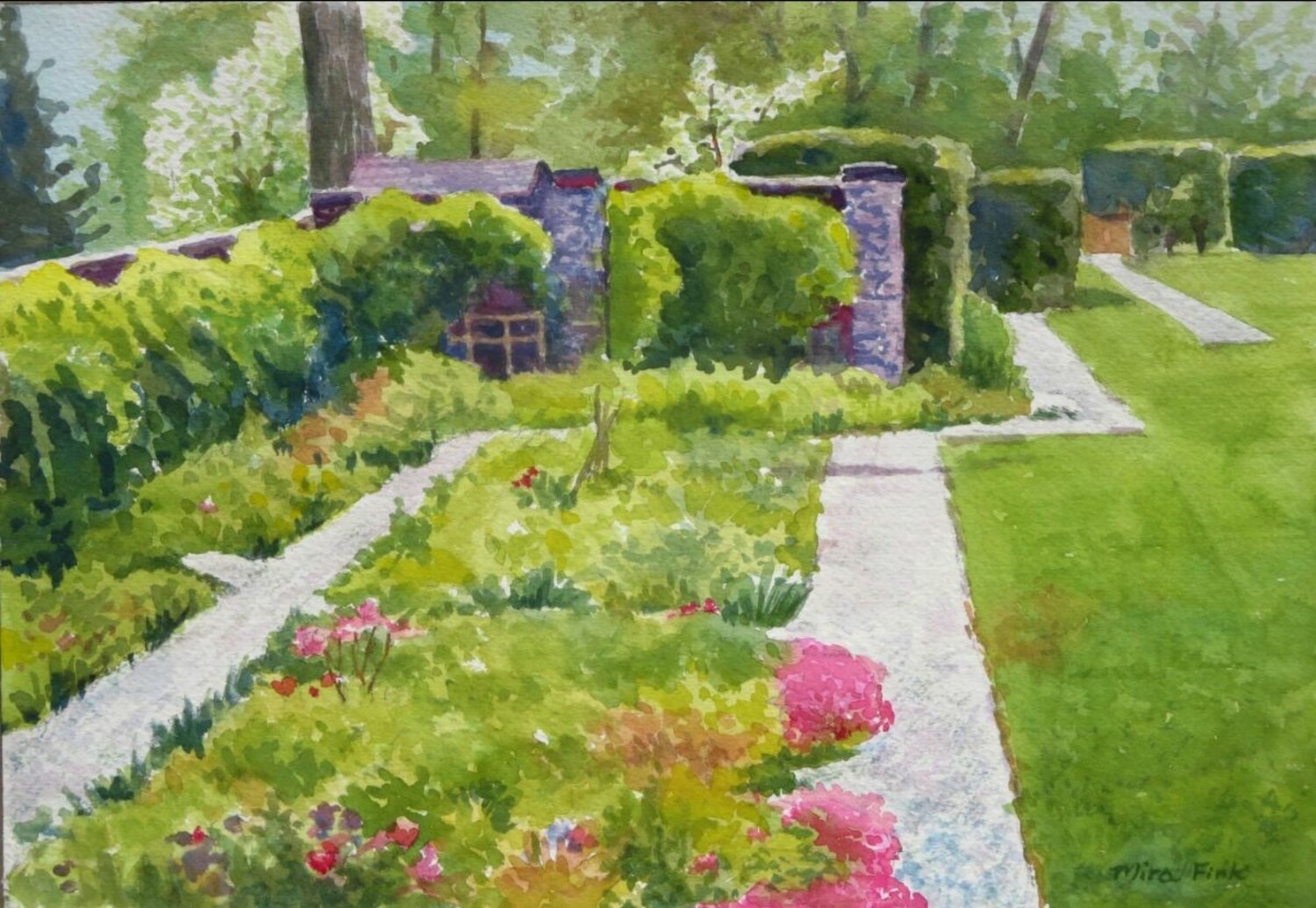 Lomontville artist Mira Fink part of the ‘Gardens and Landscapes ...