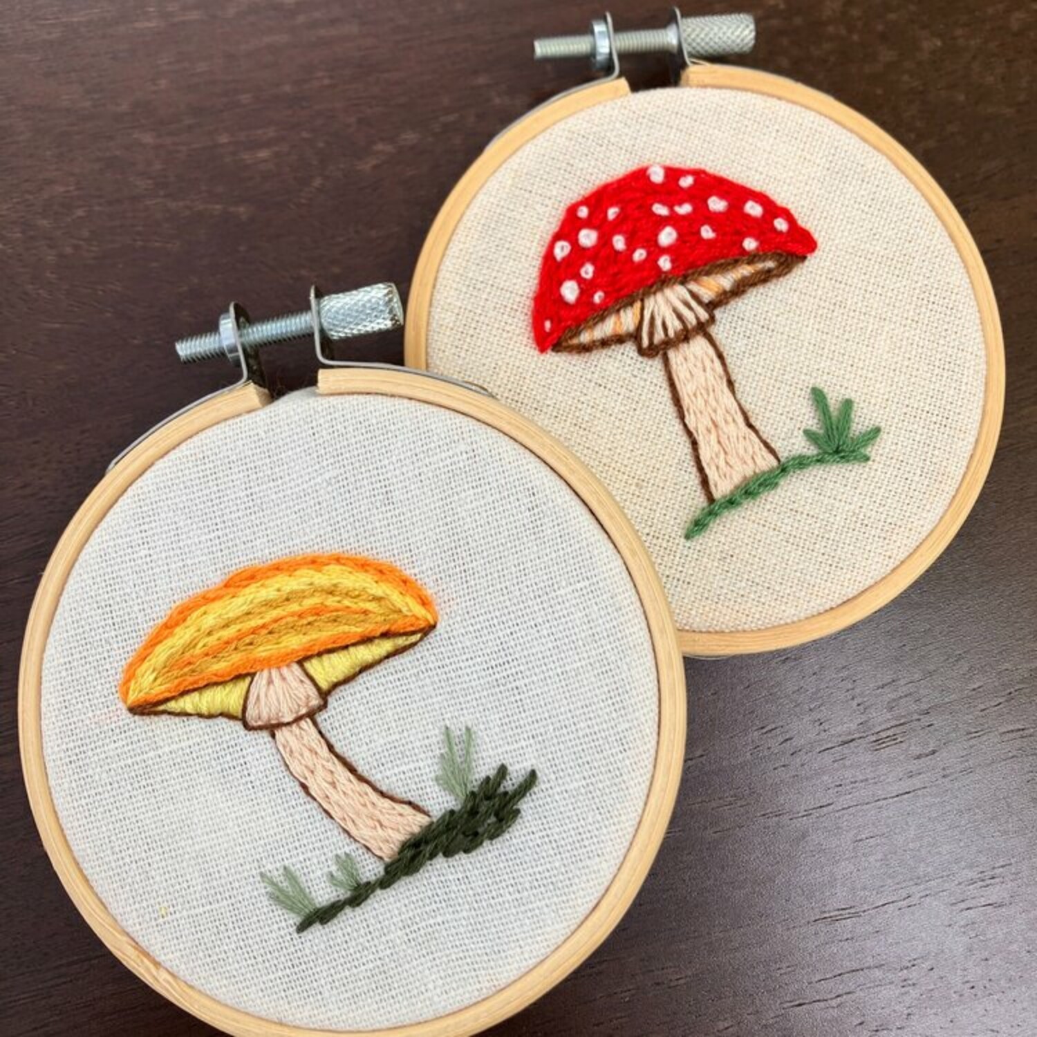 Marvelous Mushroom Embroidery Class | Blue Stone Press
