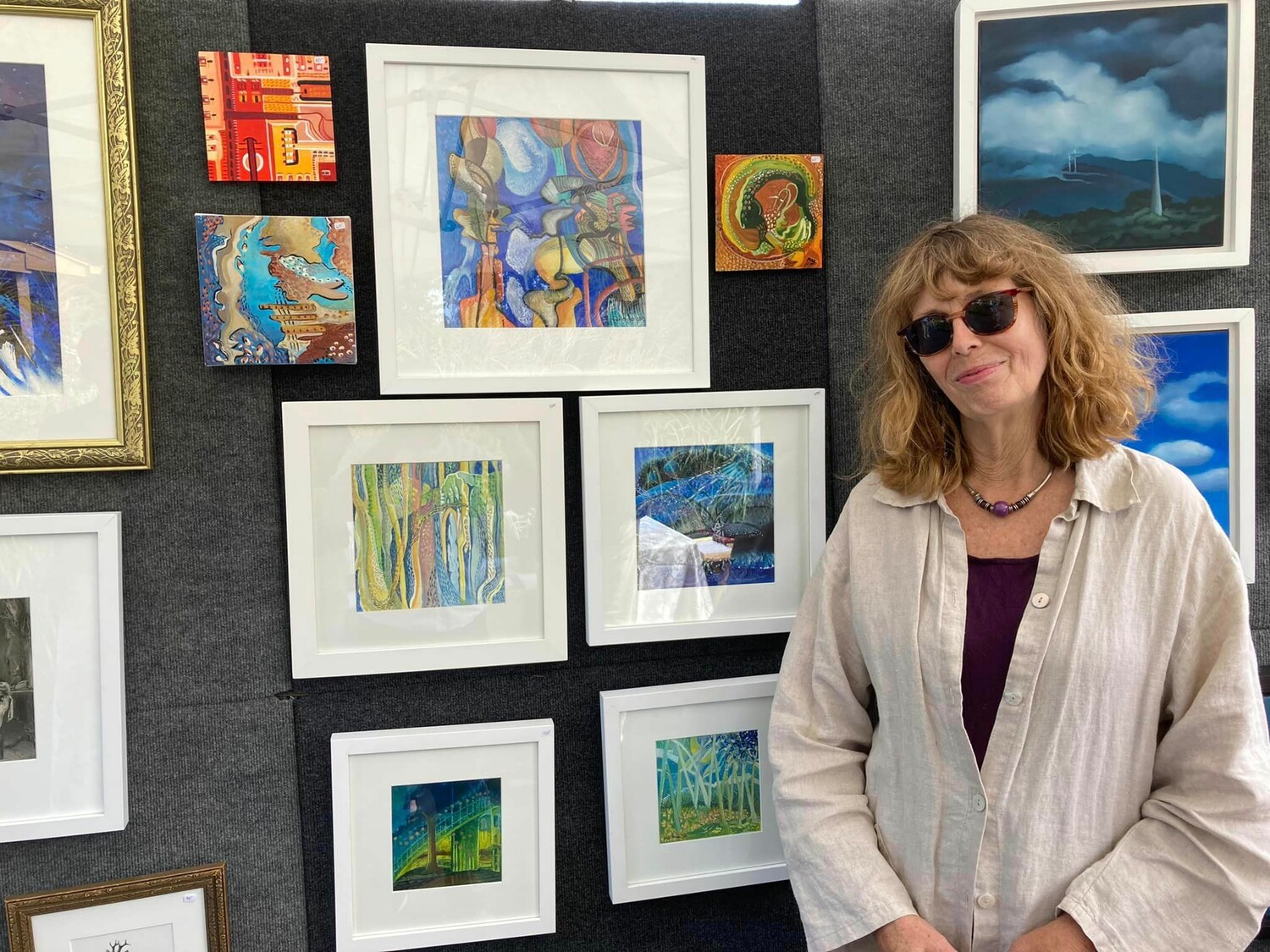 Collage greeting card workshop with Patti Gibbons | Blue Stone Press