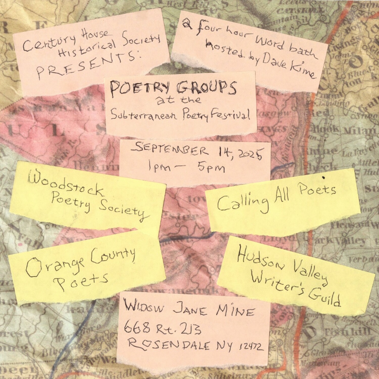 Poetry Groups at Subterranean Poetry Festival | Blue Stone Press