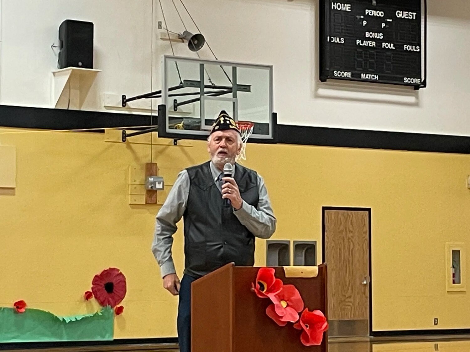 American Legion Commander Terry Keizer Addresses GHS - Copper River Record