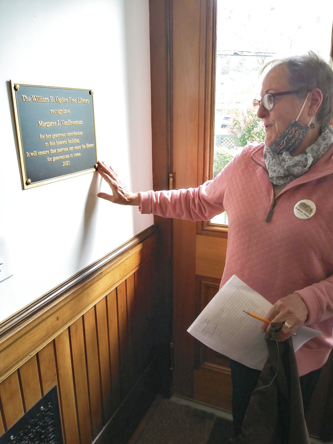 Ogden Library Honors Two Contributors | The Reporter (Catskills Today)