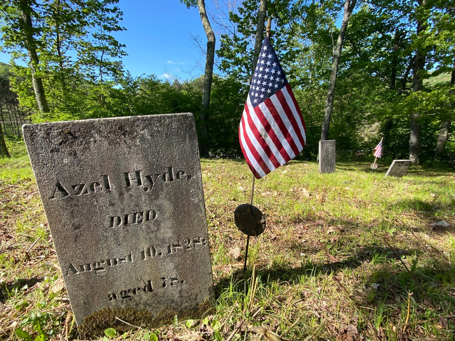 Azel Hyde: A pioneer spirit and Revolutionary War veteran rests behind ...