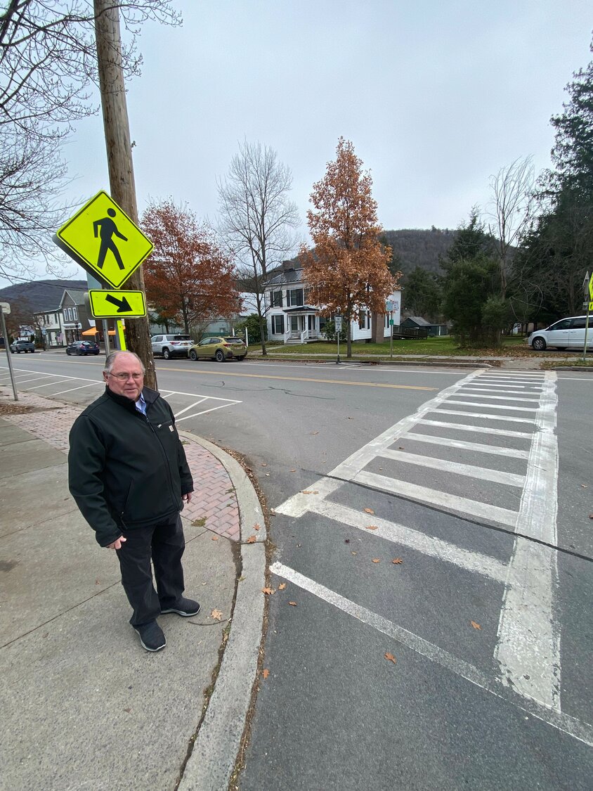 Delhi: crosswalk and curb correction | The Reporter (Catskills Today)