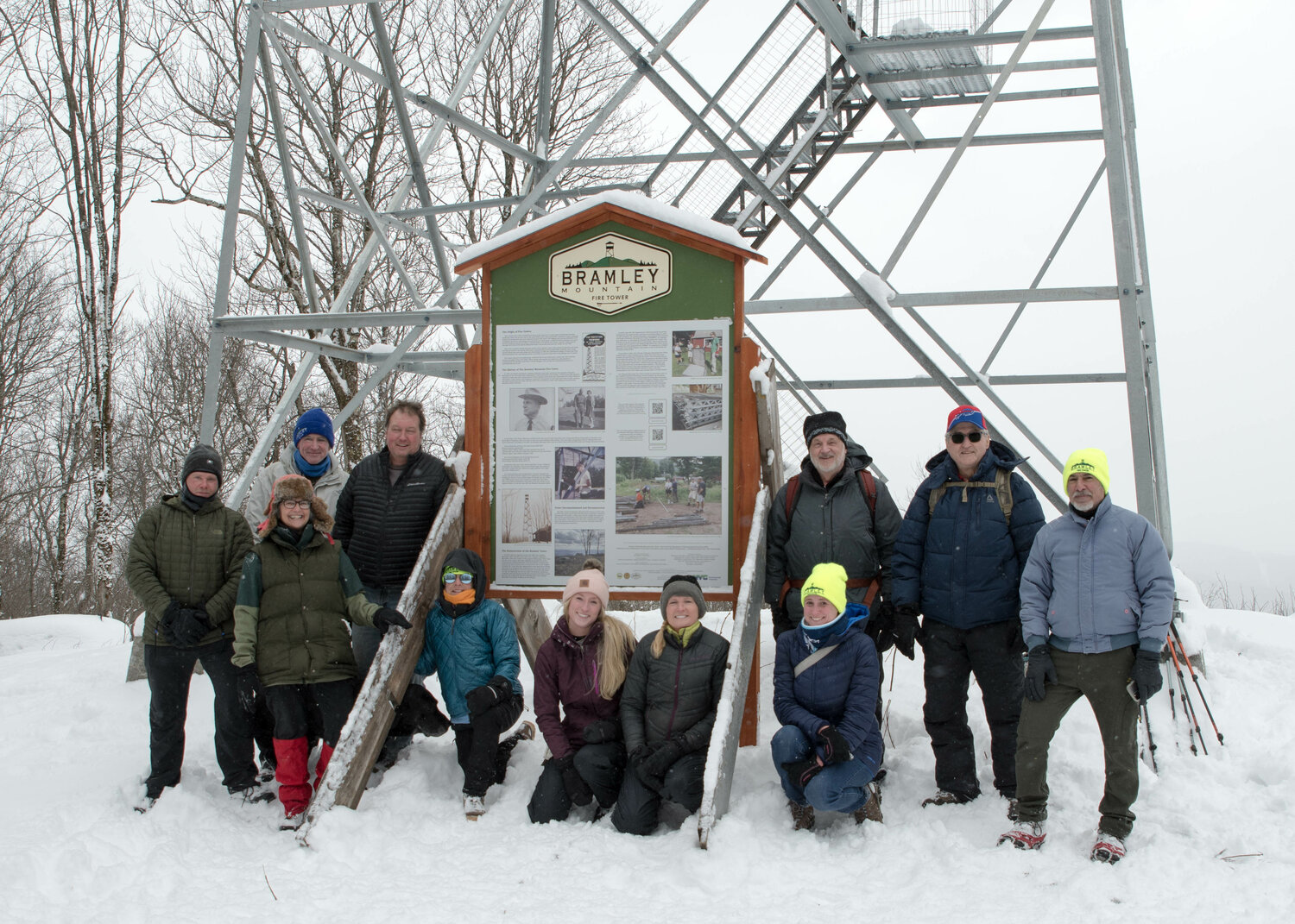 Bramley Mountain Fire Tower reopens for a windy preview | The Reporter ...