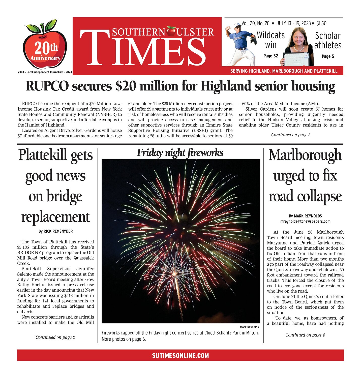Southern Ulster Times - July 13, 2023 | My Hudson Valley