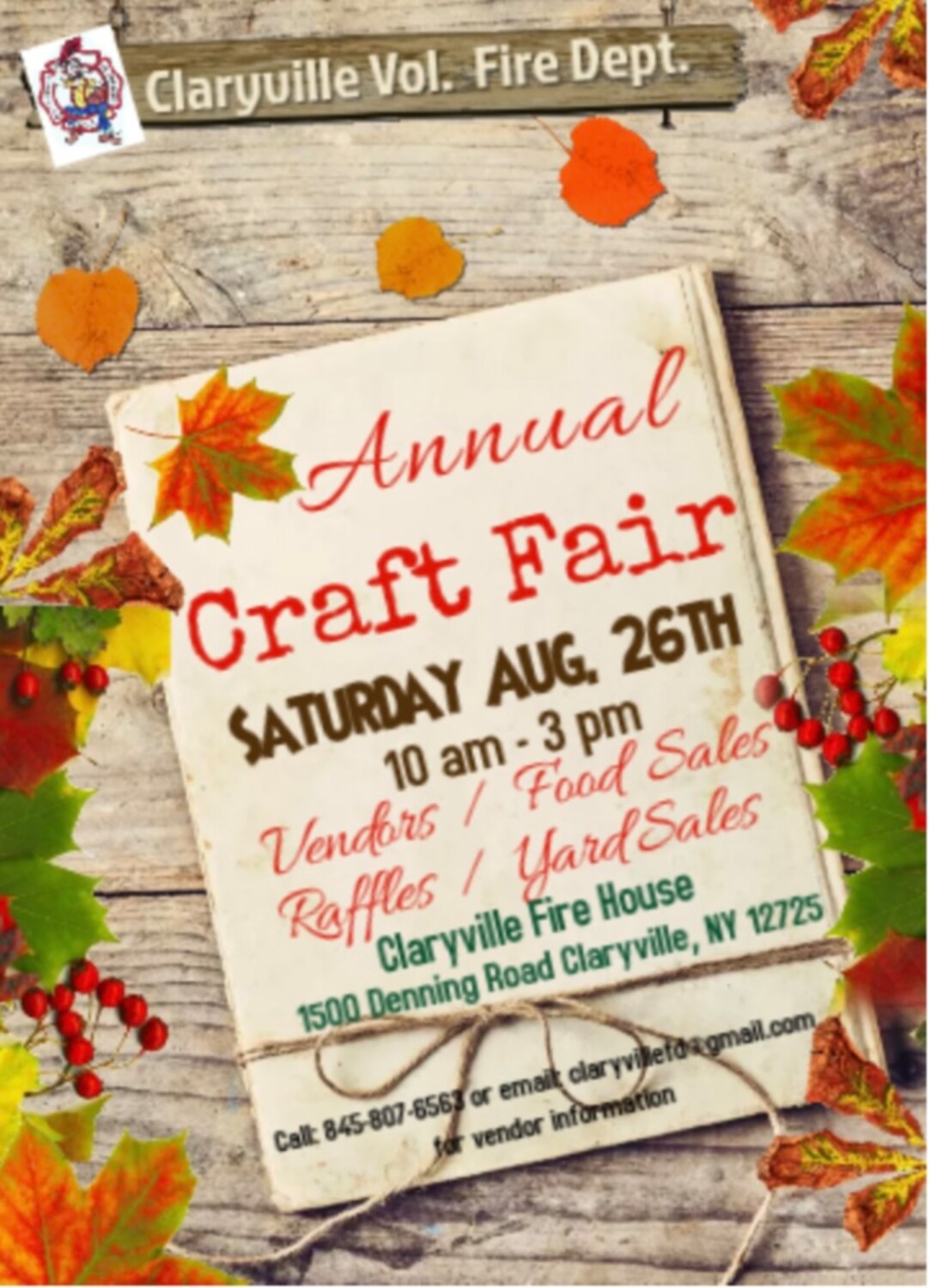 Annual Craft and Vendor Fair | My Hudson Valley