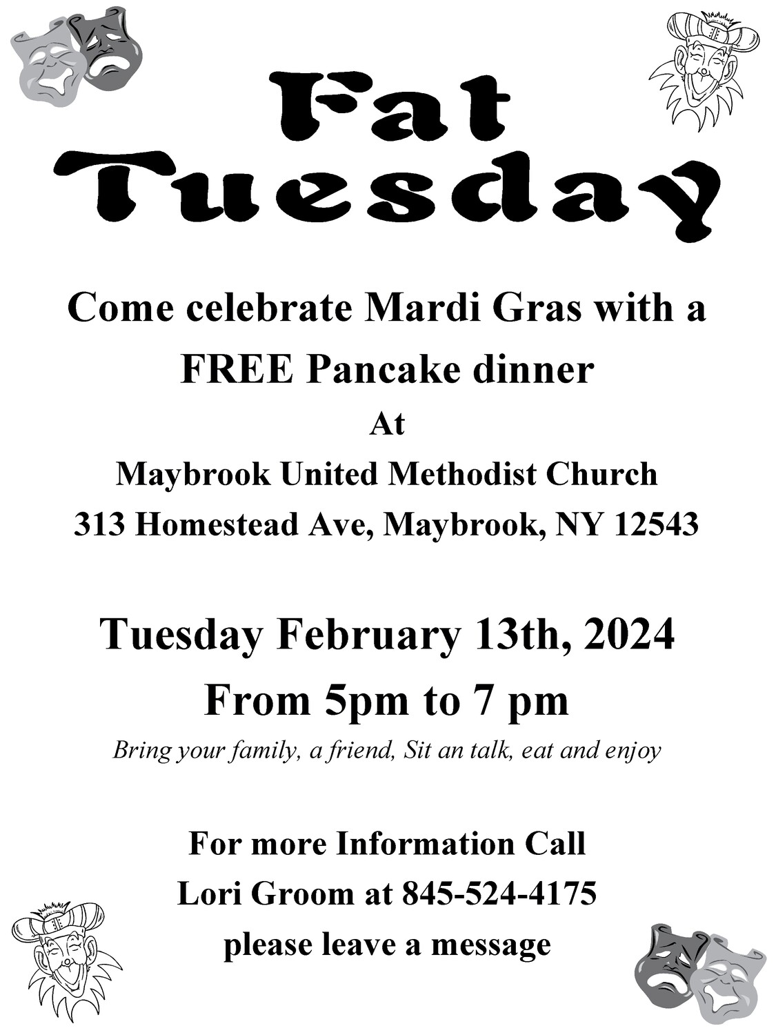 Fat Tuesday Dinner | My Hudson Valley