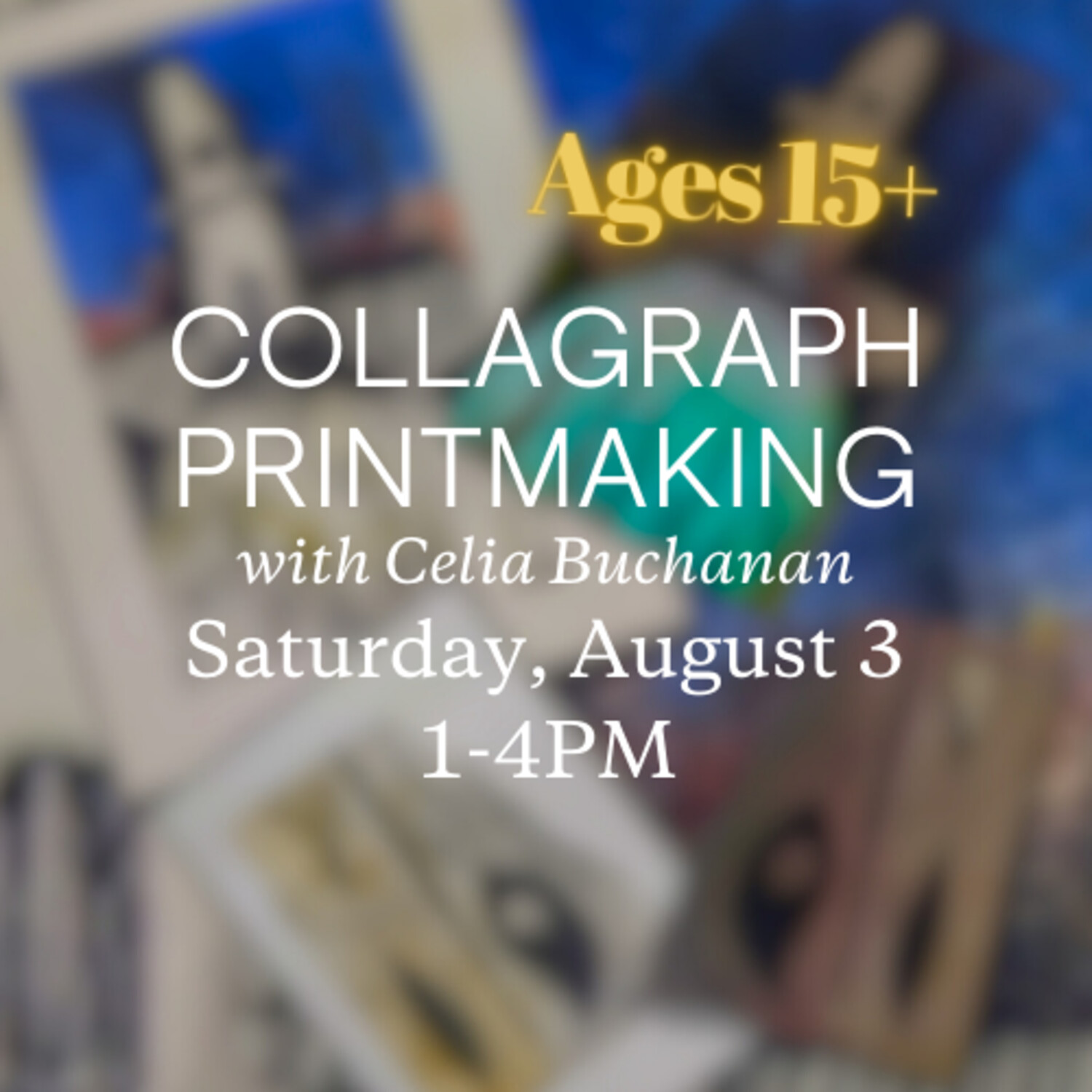 Collagraph Printmaking with Celia Buchanan | My Hudson Valley