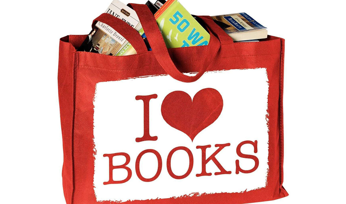 Back Door Books bag of books event at the library | My Hudson Valley