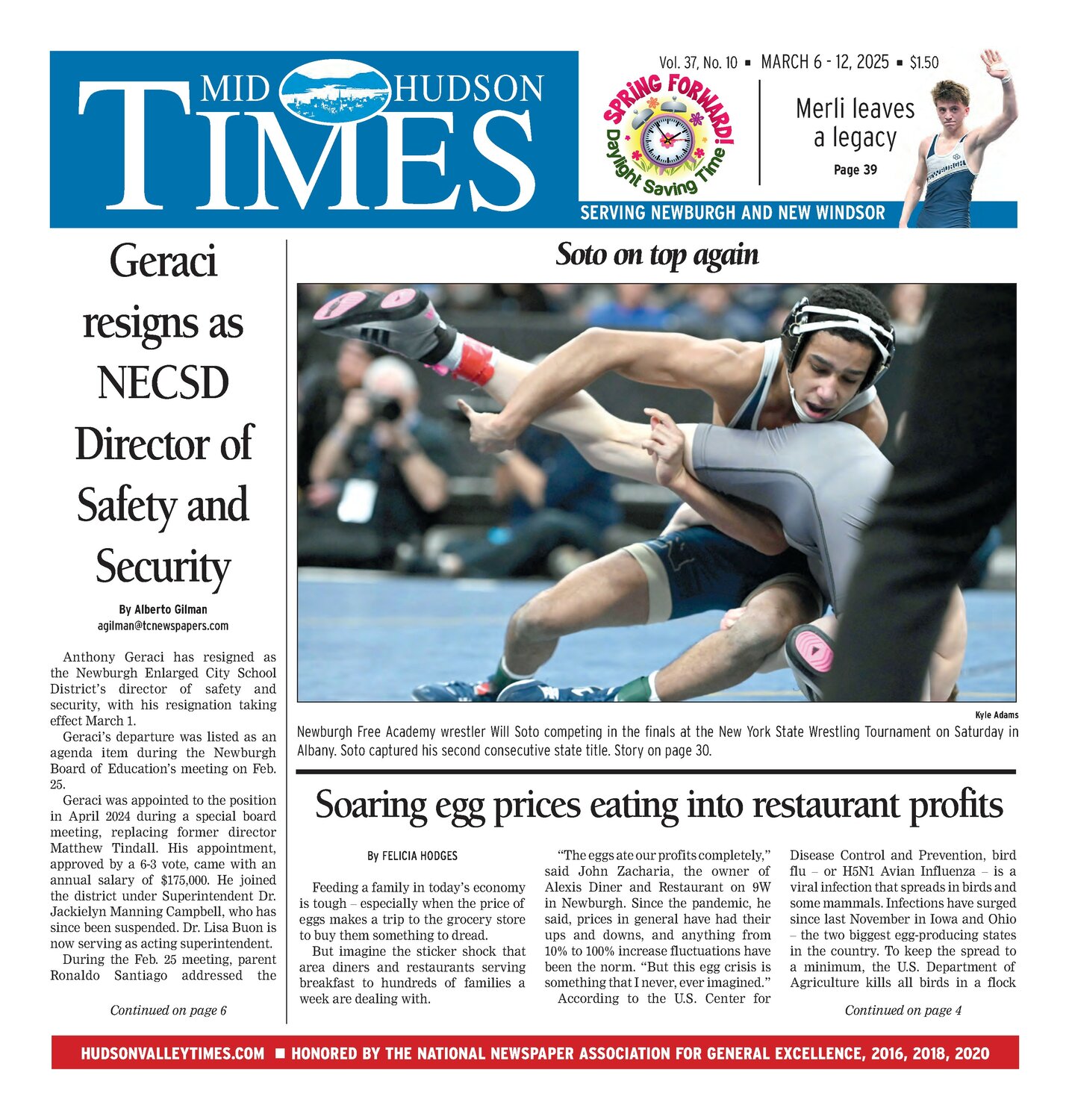 Mid Hudson Times - March 6, 2025 | My Hudson Valley