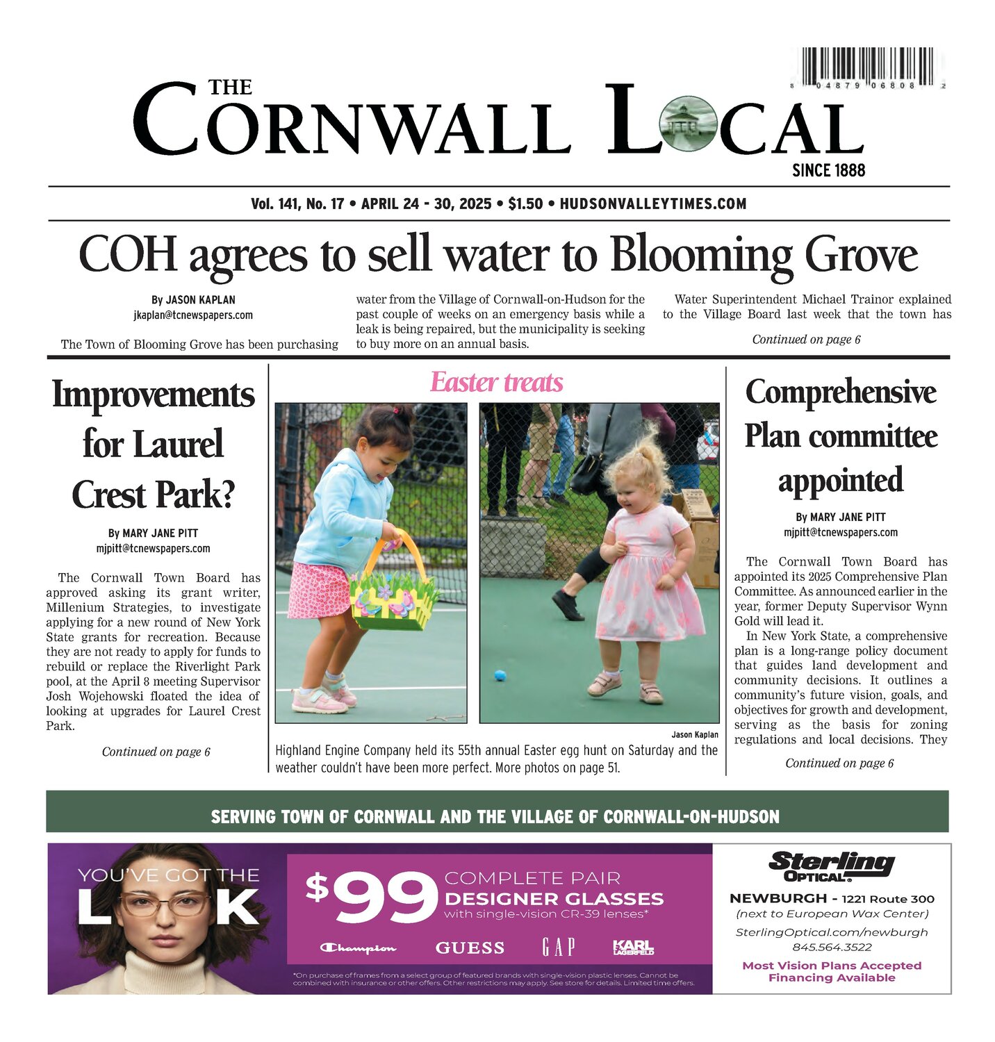Cornwall Local - April 24, 2025 | My Hudson Valley