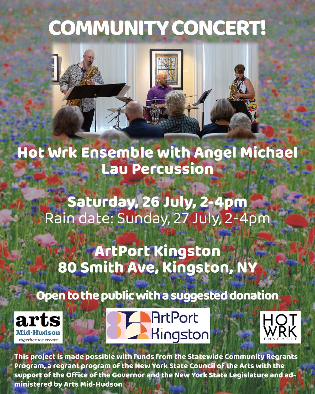 Performance Series: Hot Wrk Ensemble | My Hudson Valley