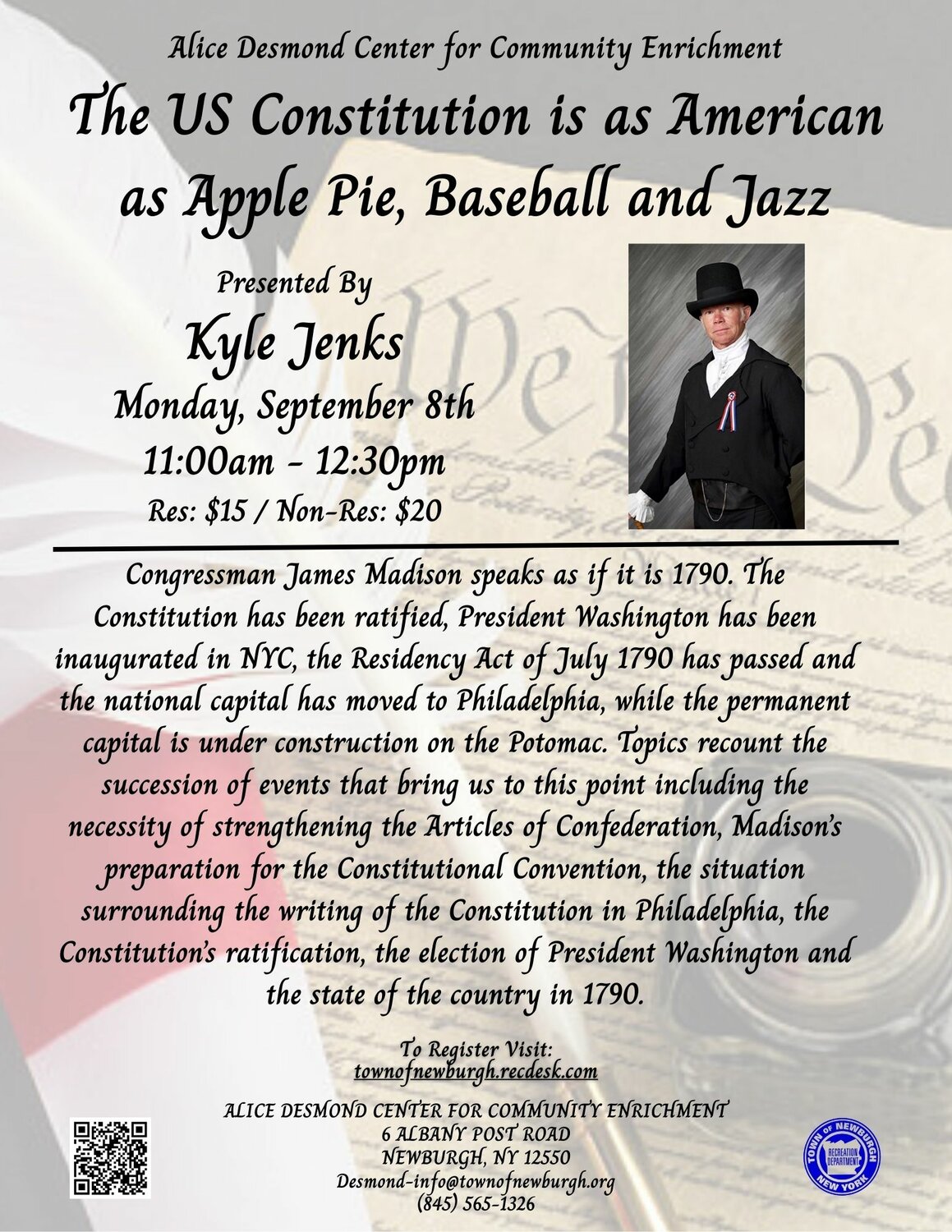 The US Constitution is as American as Apple Pie, Baseball and Jazz | My ...