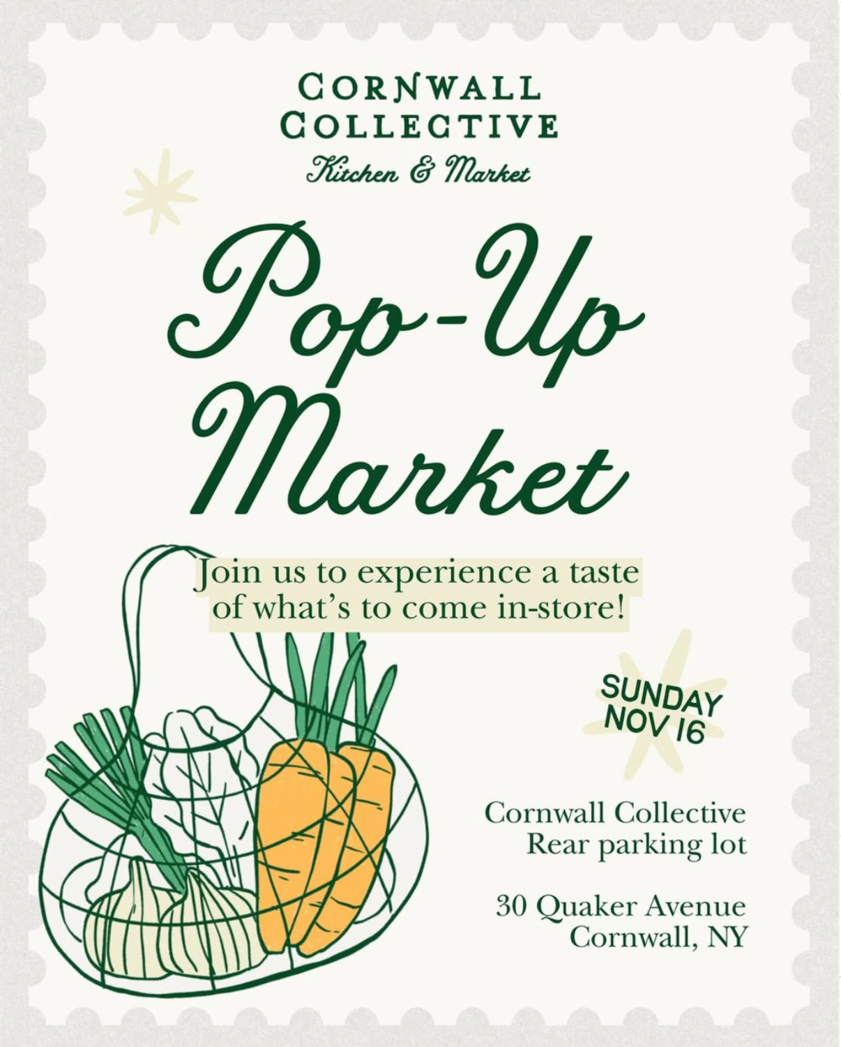 Pop-Up Market | Mid Hudson Times