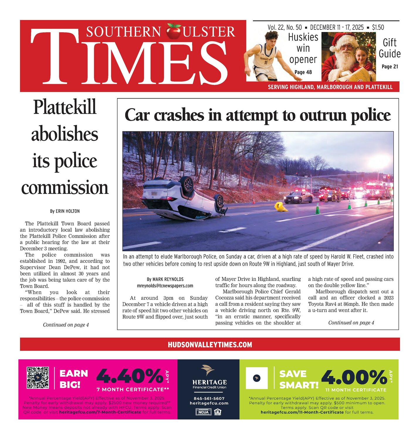 Southern Ulster Times - December 11, 2025 | My Hudson Valley