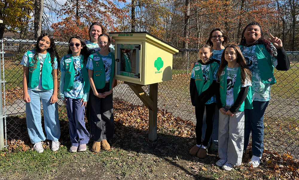 Girl Scout Troop 77 completes Bronze Award project for Village of ...