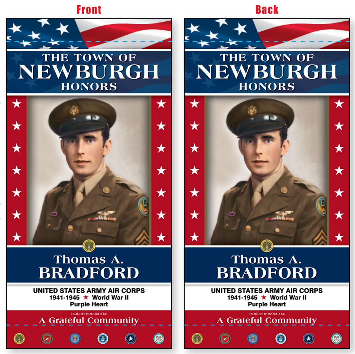Town of Newburgh to hoist military tribute banners | Mid Hudson Times