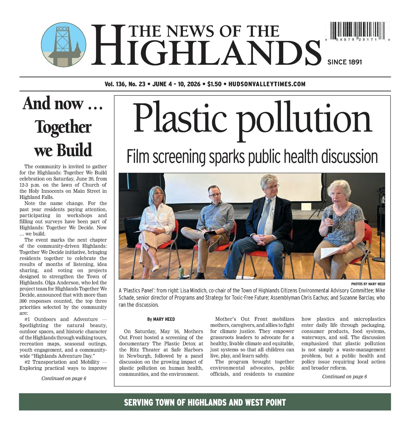 News of the Highlands - June 4, 2026 | My Hudson Valley