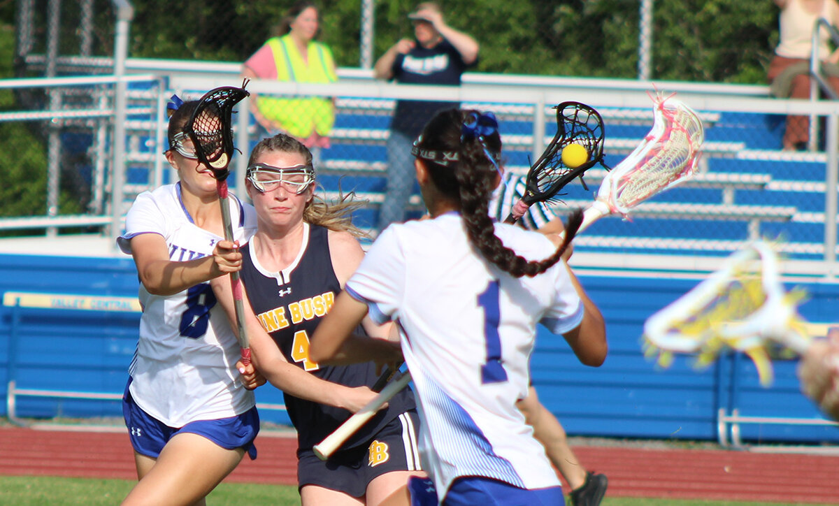 Scoring spurt ends Pine Bush girls lacrosse season | My Hudson Valley
