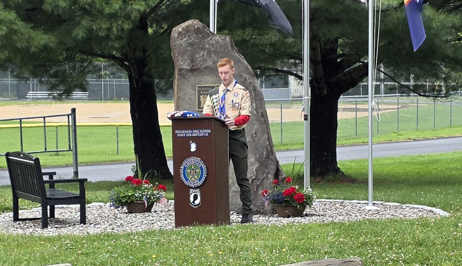 Eagle Scout Project Honors Vietnam Veterans | Wallkill Valley Times