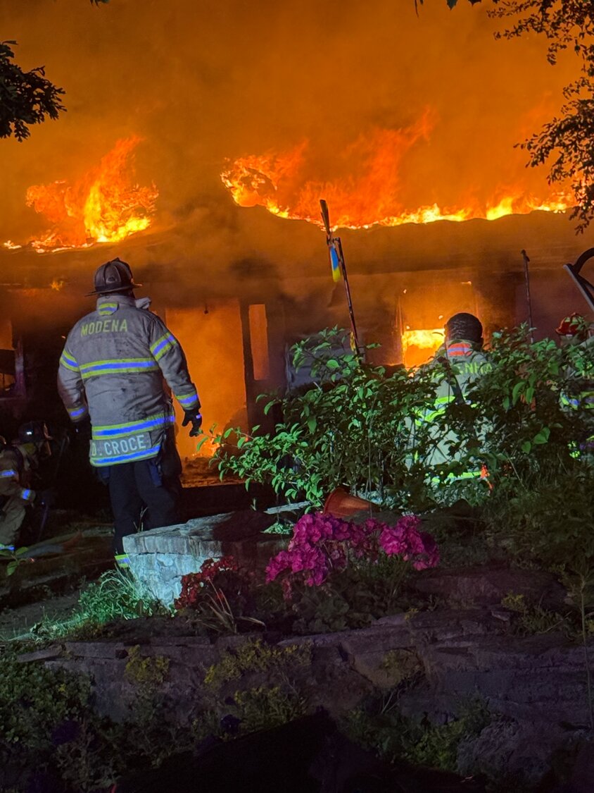 House fire displaces family, injures firefighter in Town of Newburgh ...