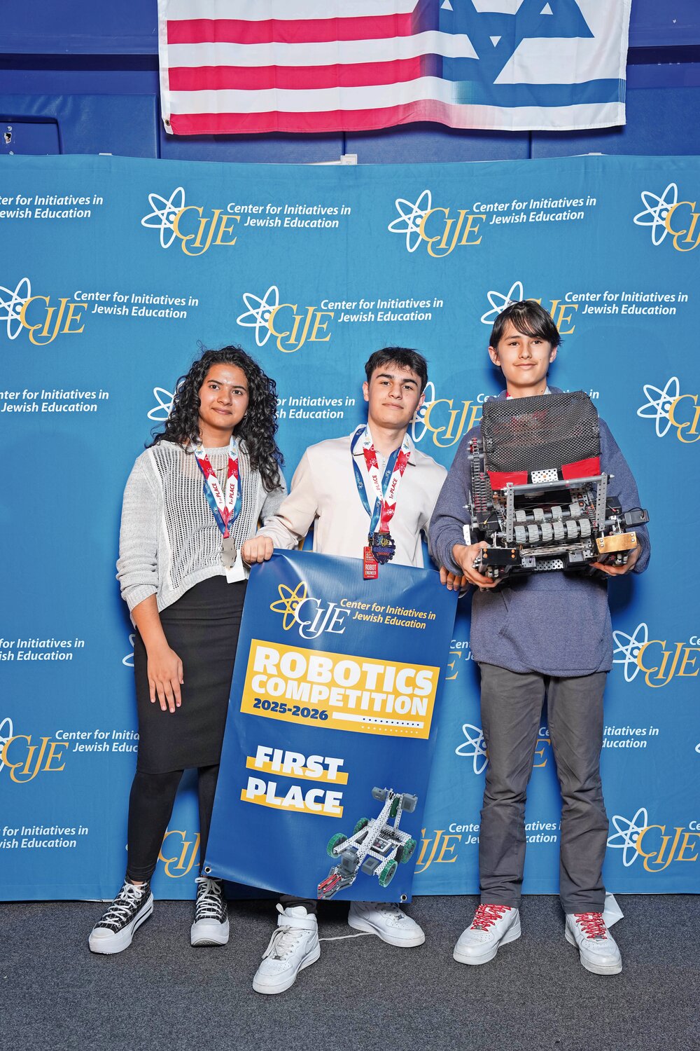 CIJE VEX Robotics tournament at HAFTR | The Jewish Star | www ...