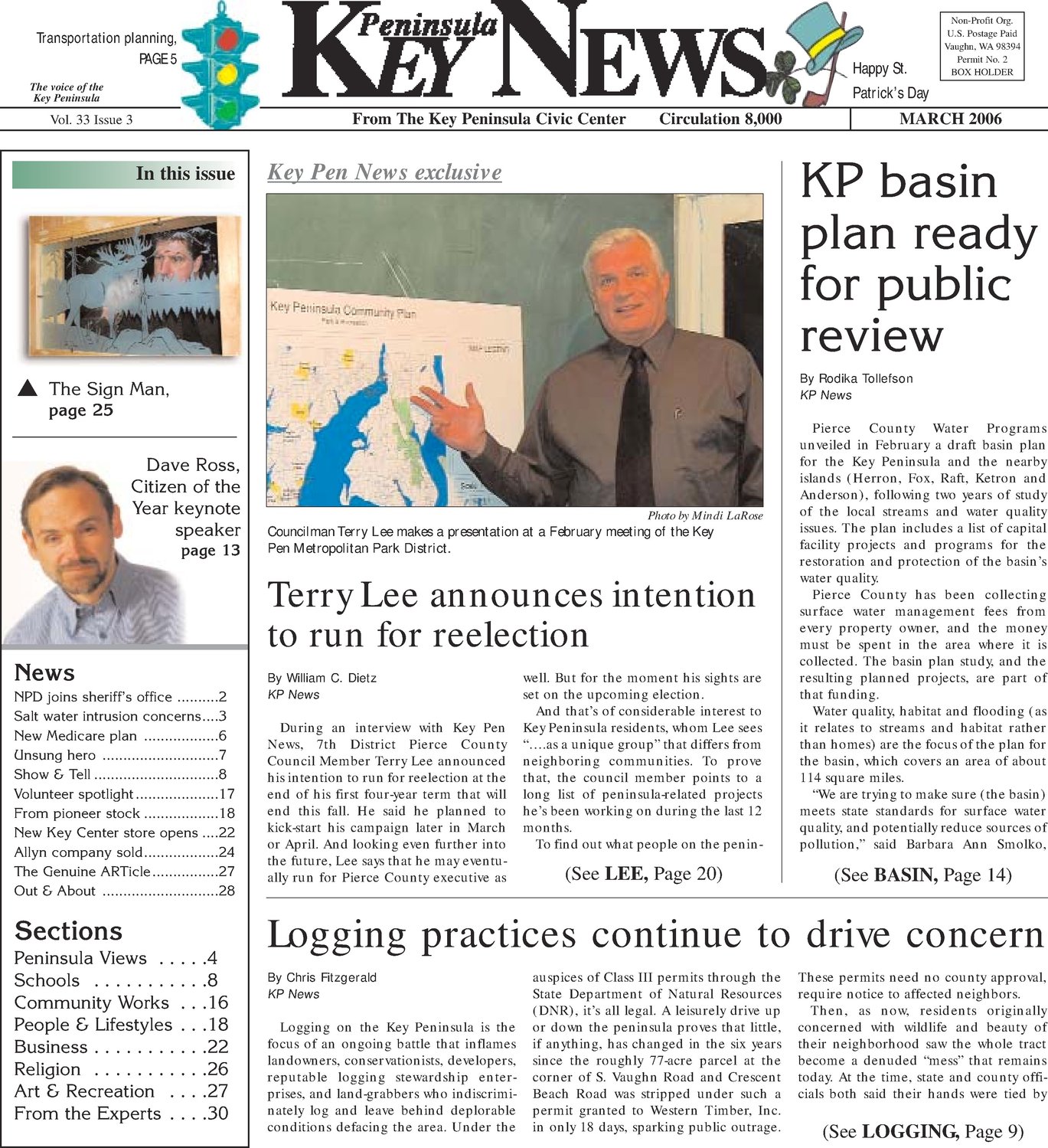 Mar 2006 issue | Key Peninsula News
