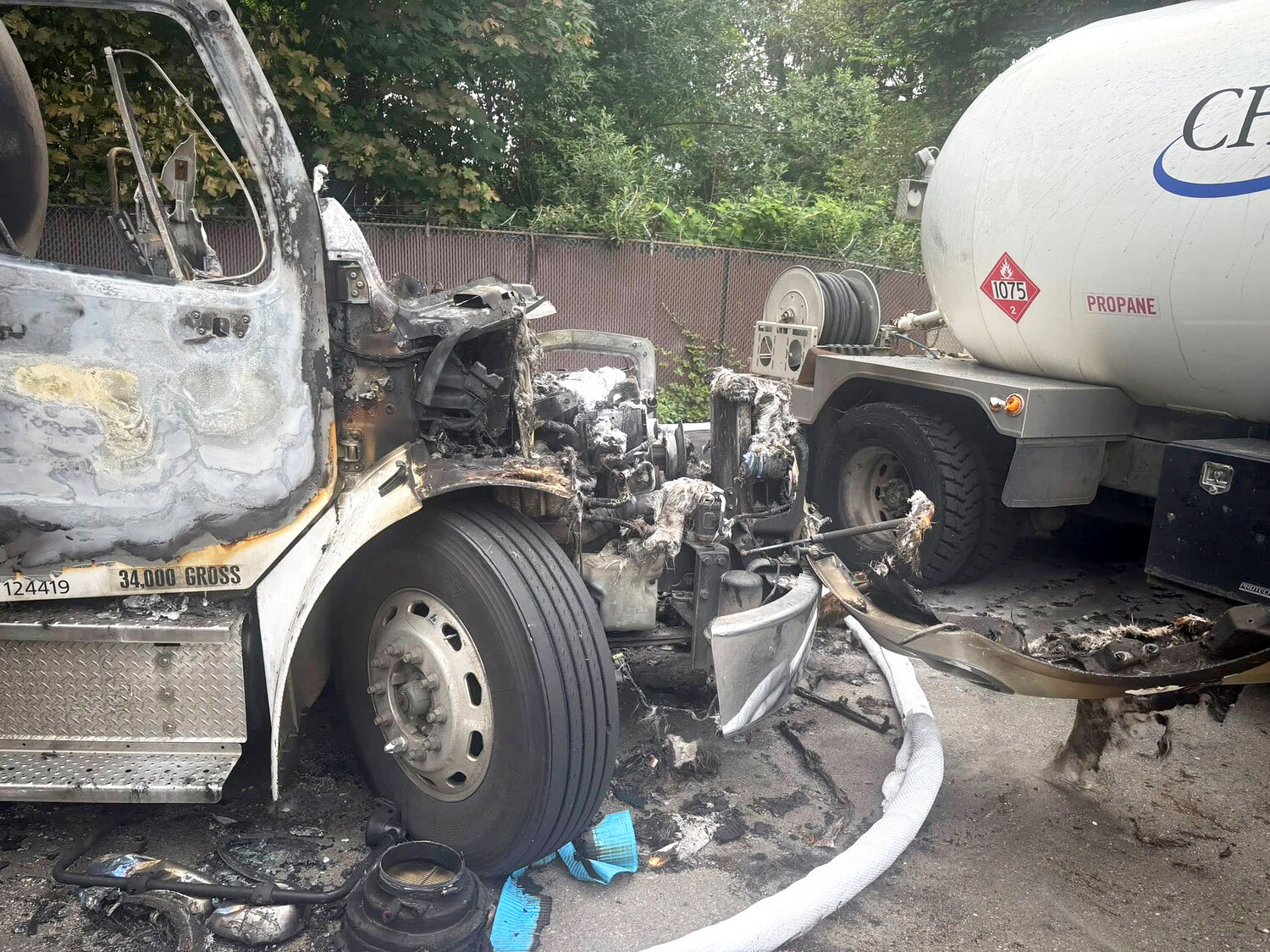 Propane Fire in Purdy Injures Two | Key Peninsula News