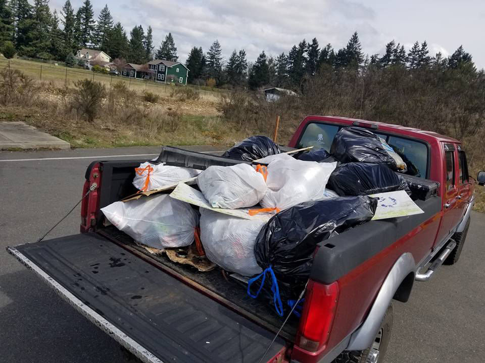 City, Volunteers Clean Up Along State Route 510 | Nisqually Valley News