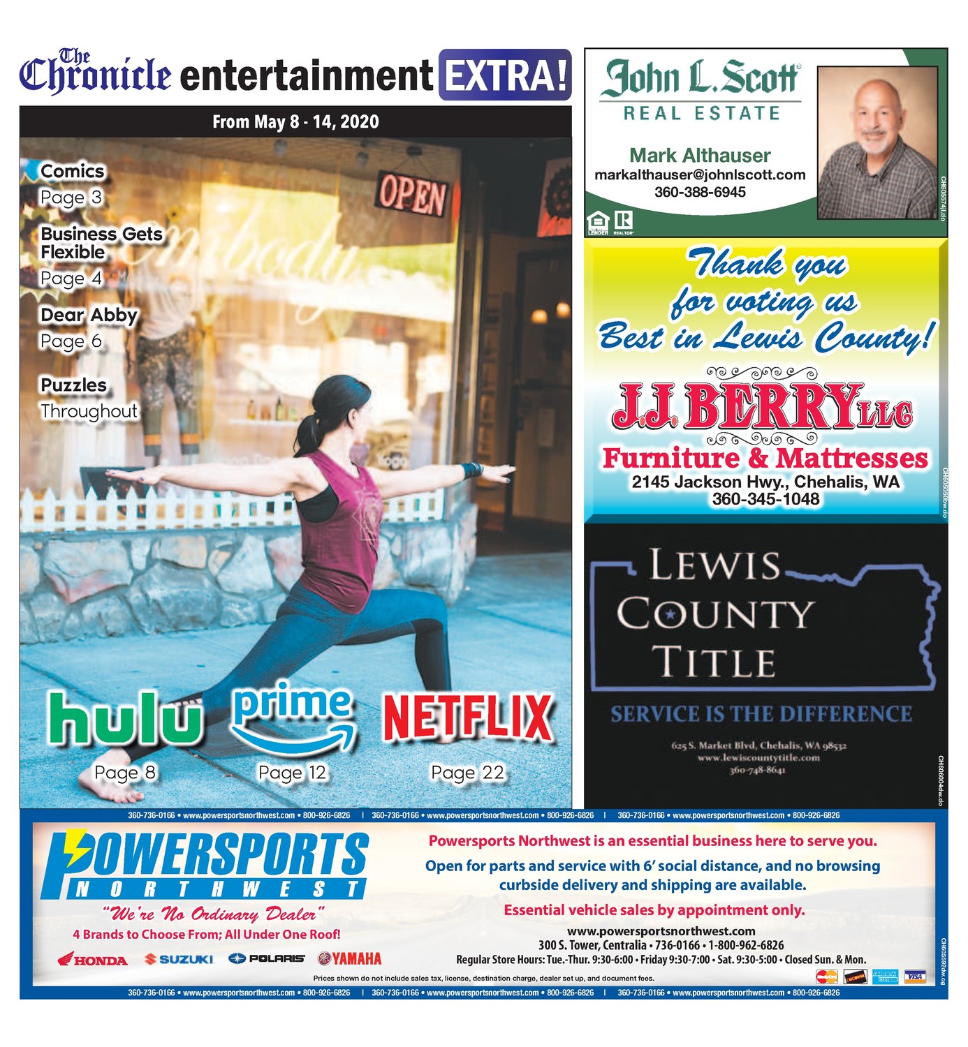 Entertainment Extra May 1, 2020 | The Daily Chronicle