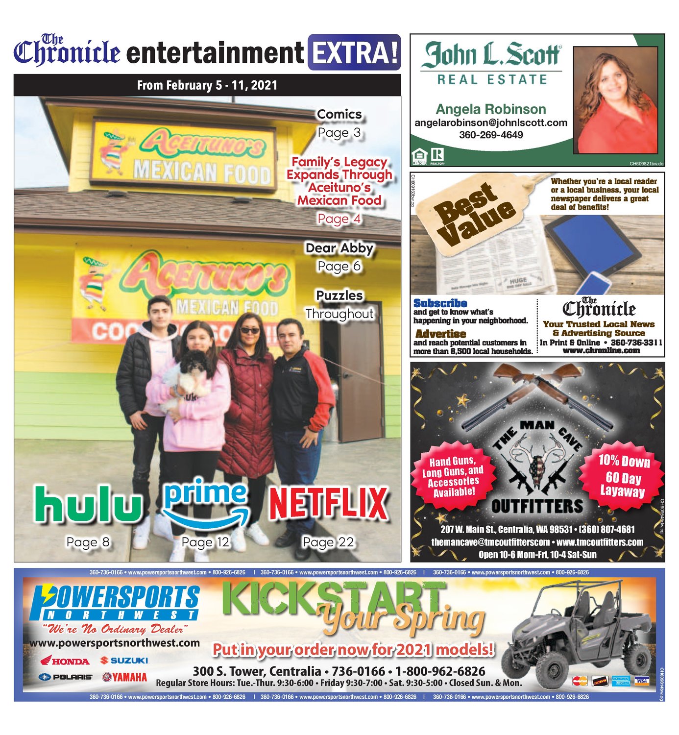 Entertainment Extra Feb 4, 2021 | The Daily Chronicle