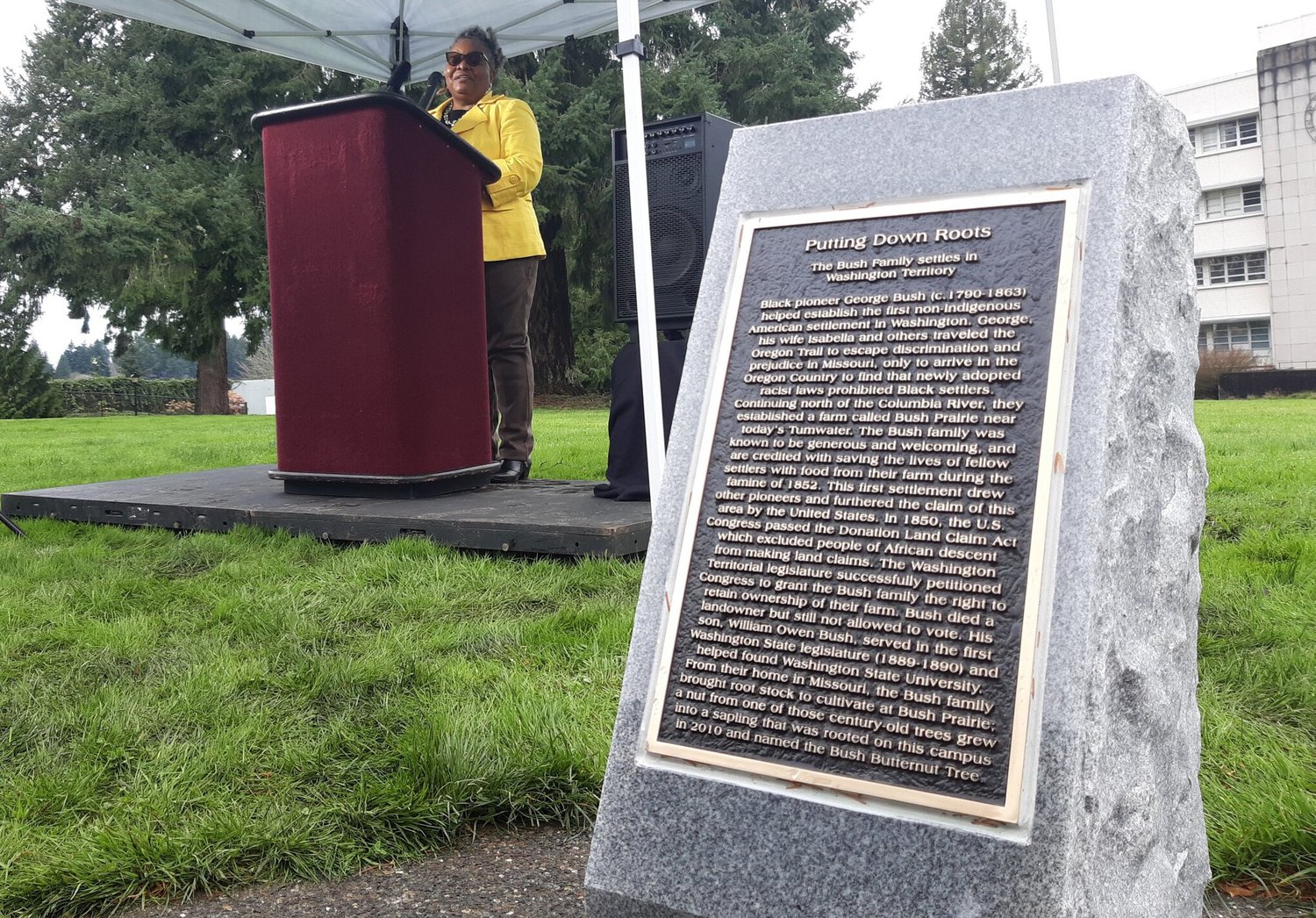 George Bush, Washington's Unheralded Black Pioneer, Honored at State ...