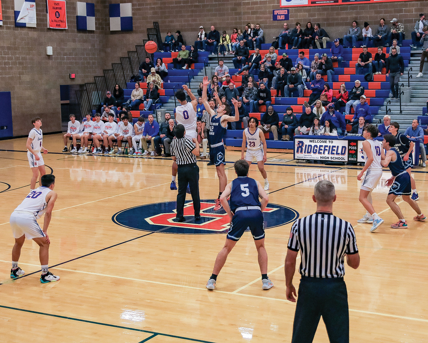 Ridgefield’s ability from beyond the arc helps secure 54-30 win over ...