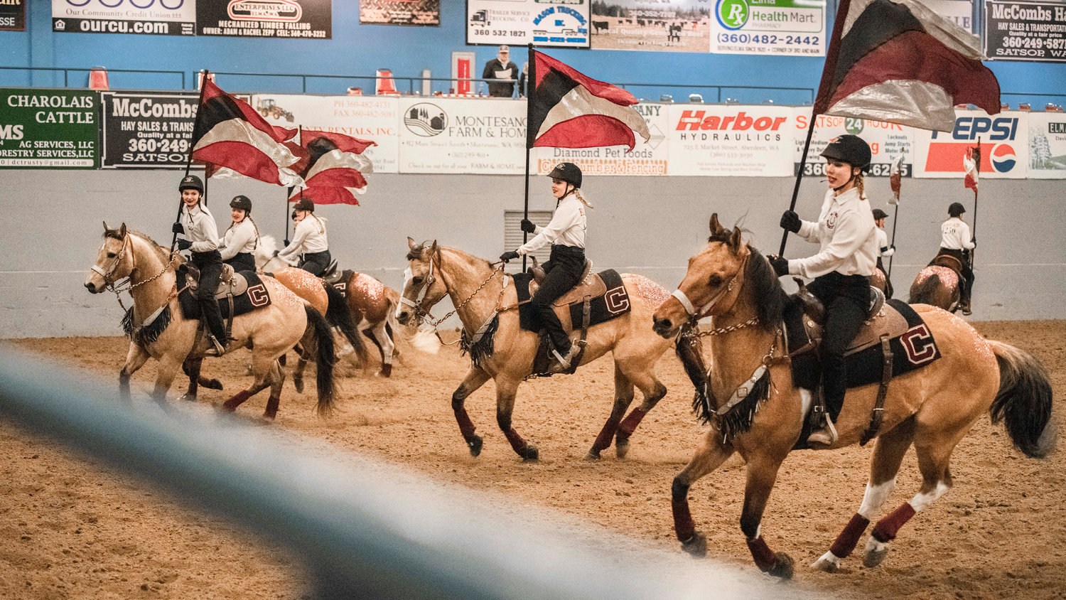 W.F. West Equestrian Drill Team Remains Undefeated This Season After ...