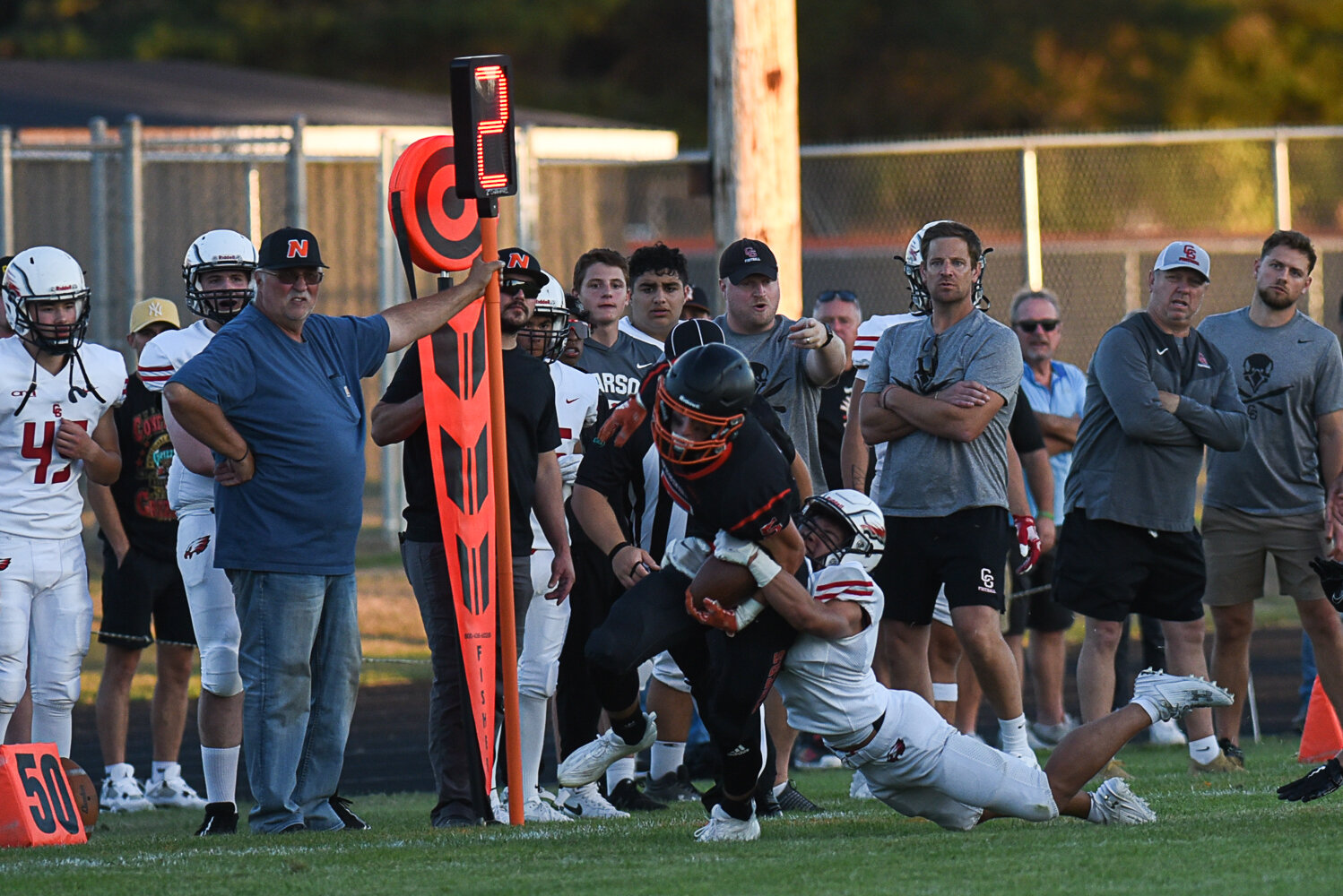Napavine tops B.C.'s Carson Graham in 'meat grinder' | The Daily Chronicle