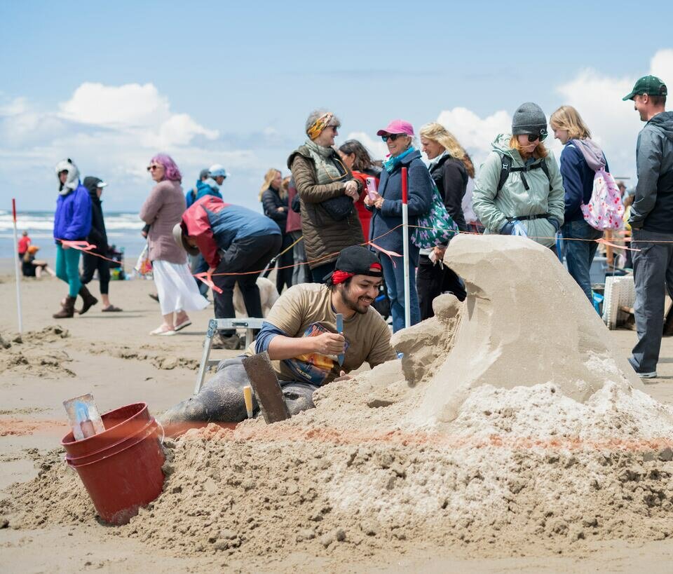 At Cannon Beach’s 60th sandcastle contest, sand sculptors find ...