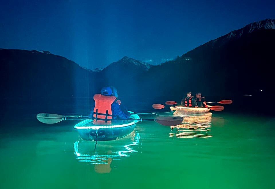 Nighttime, light-up kayaking is a bucket list experience in northeast ...