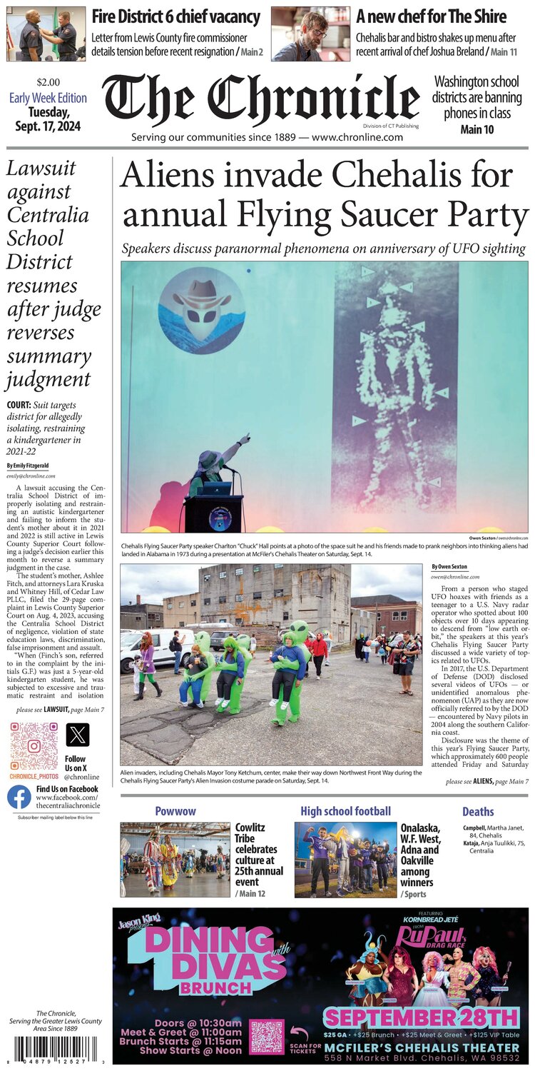 The Chronicle - September 17, 2024 | The Daily Chronicle