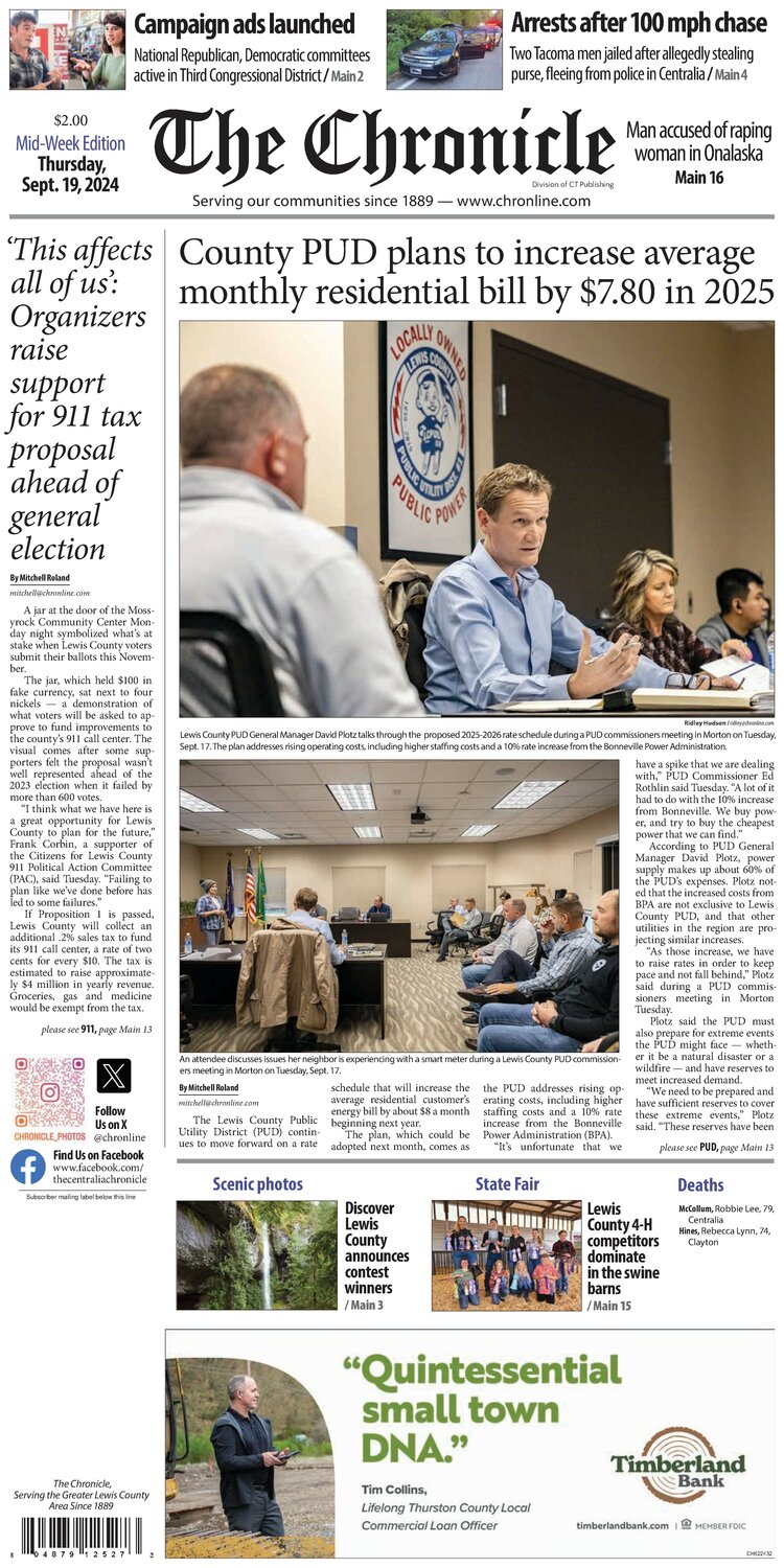 The Chronicle - September 19, 2024 | The Daily Chronicle