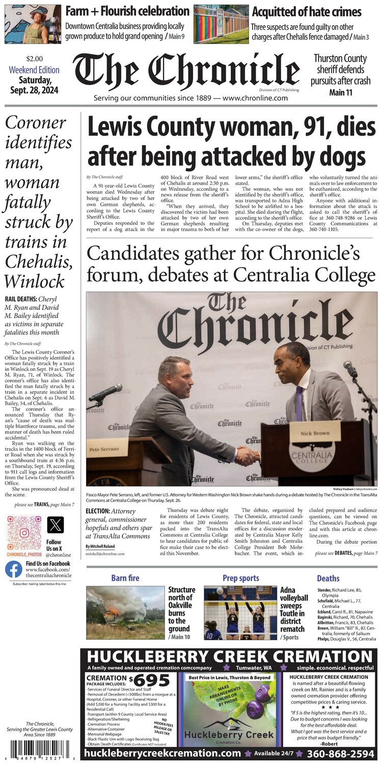 The Chronicle - September 28, 2024 | The Daily Chronicle