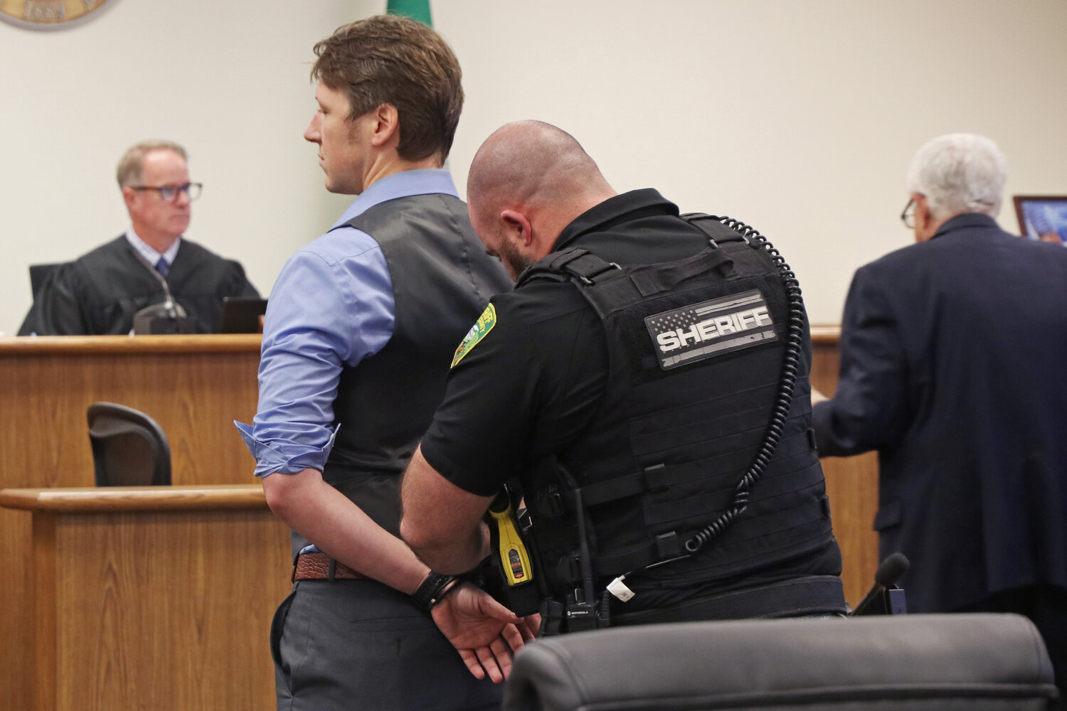 Judge delivers maximum sentence to three men convicted for defacing the ...