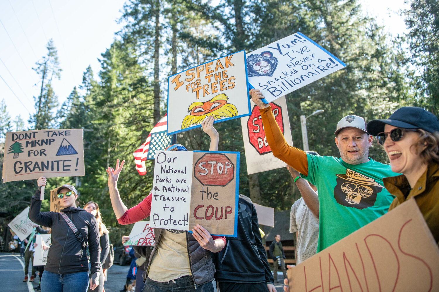 In focus: ‘Protect Our Parks’ protest rallies support for public lands ...