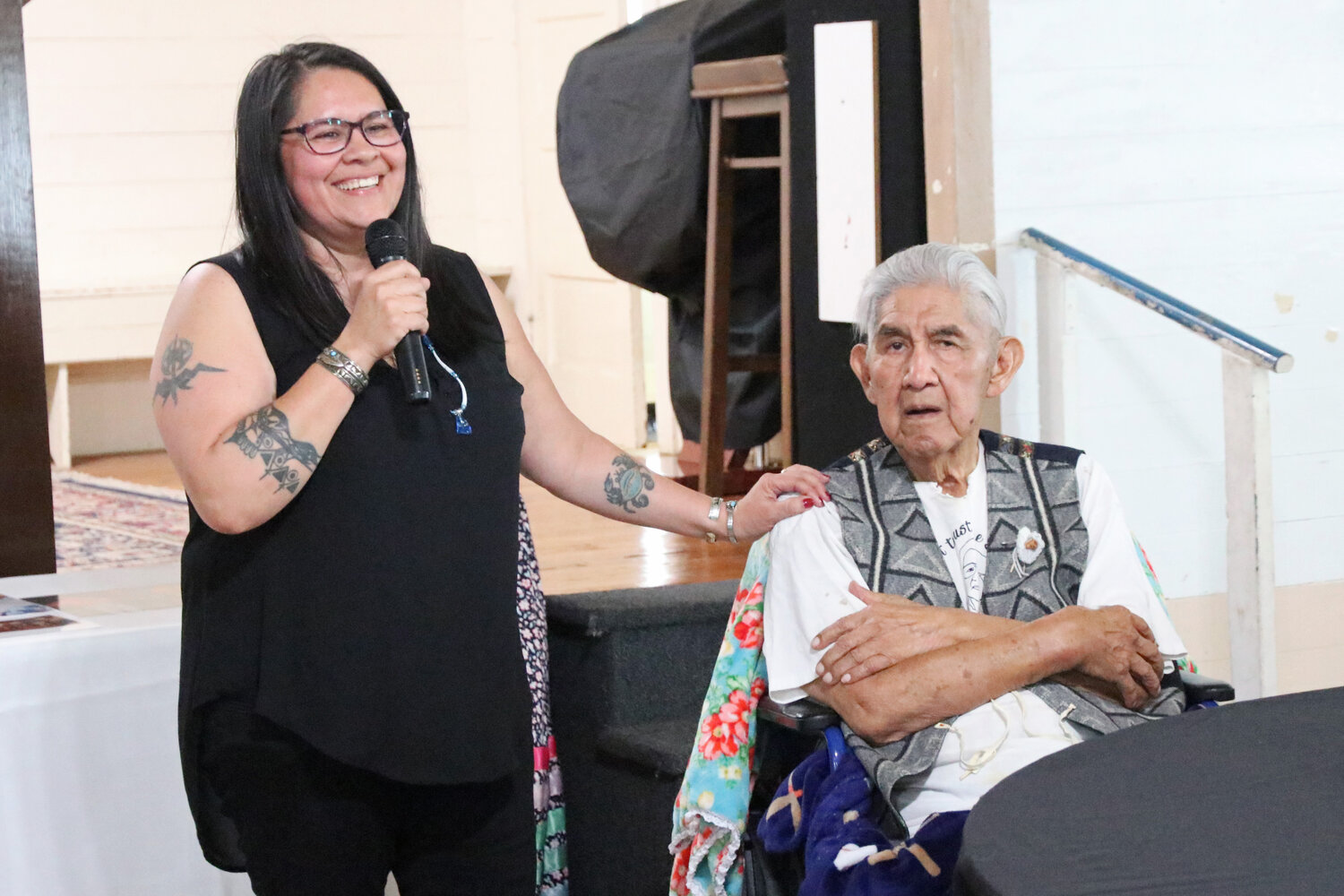 Former Chehalis Tribe chairman, 90, celebrated 25 years after heart ...