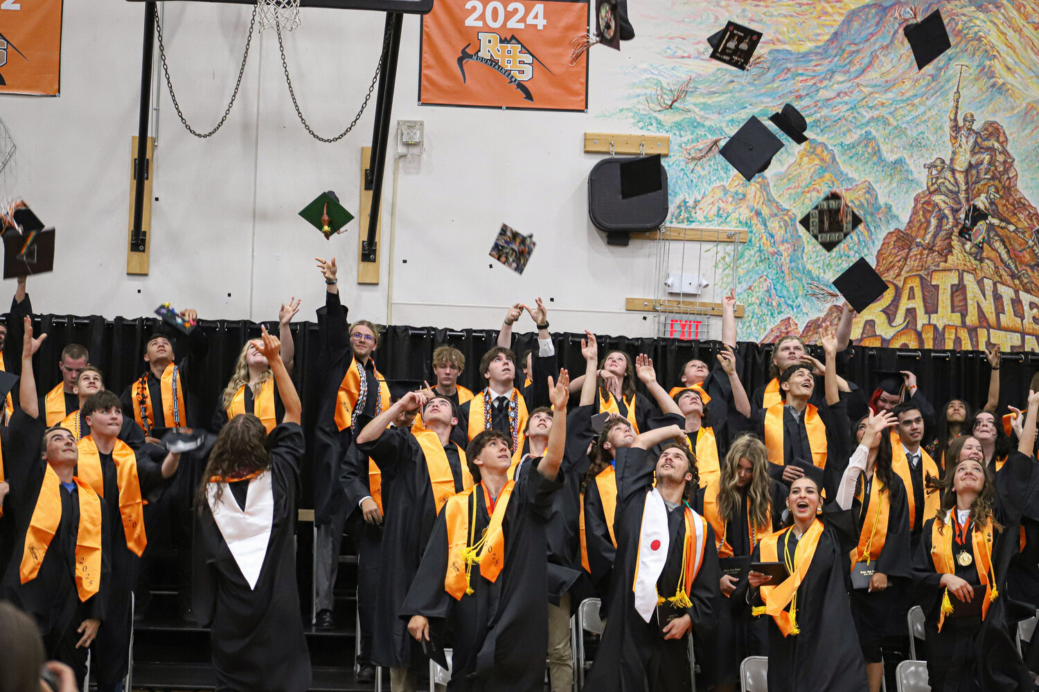 In focus: Rainier High School seniors celebrate graduation | Nisqually ...