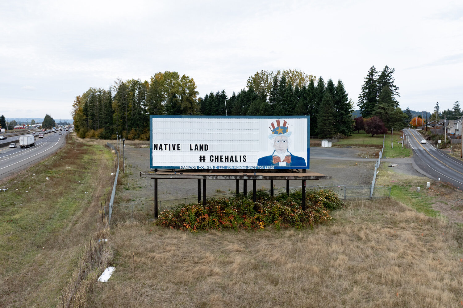 Uncle Sam billboard on I-5 near Chehalis goes from right-wing zingers ...