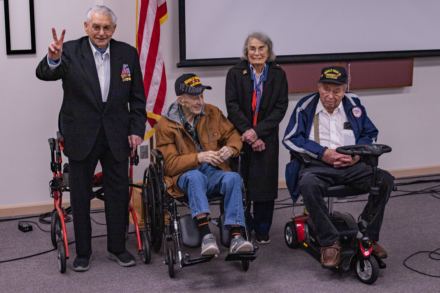 World War II veterans honored during annual dinner at Veterans Memorial ...
