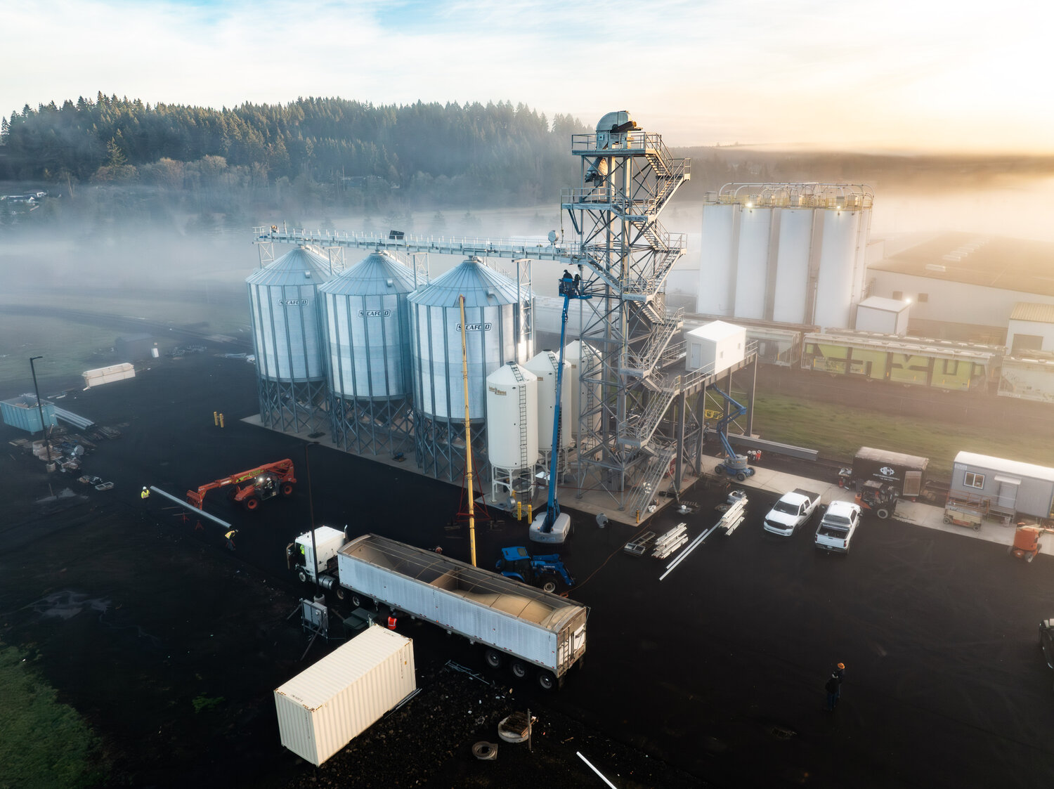 Southwest Washington Grain Project nears completion and prepares for ...