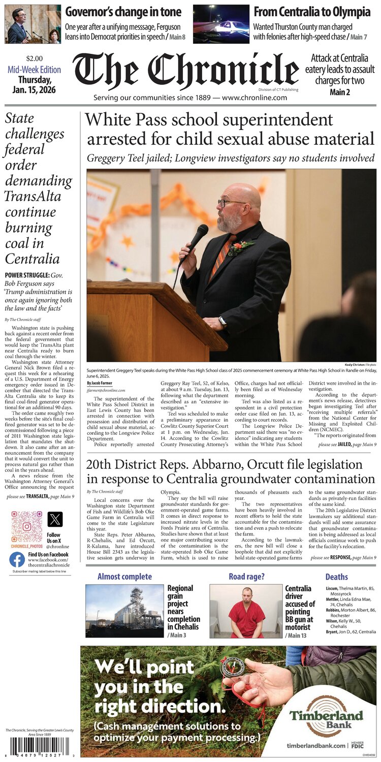 The Chronicle - January 15, 2026 | The Daily Chronicle