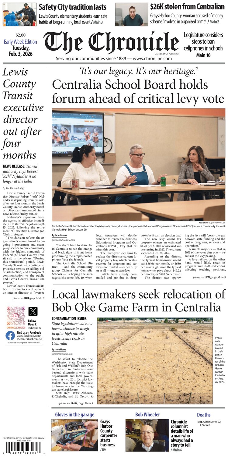 The Chronicle - February 3, 2026 | The Daily Chronicle